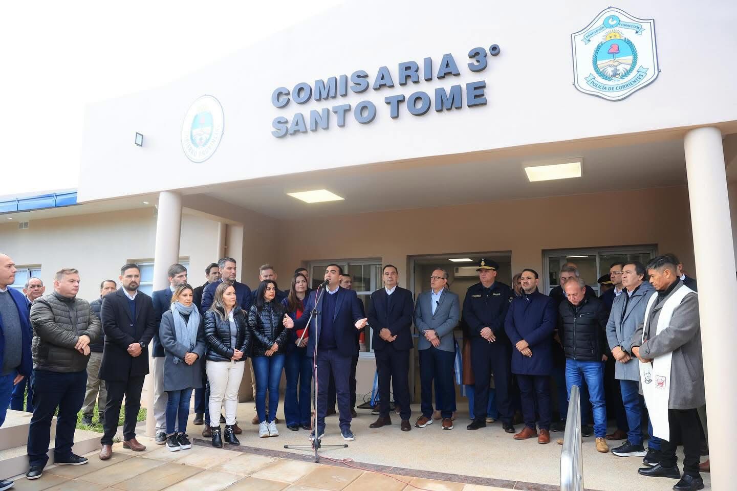 Suaid y Valdés inauguraron la Comisaría 3ra de Santo Tomé y más obras ...